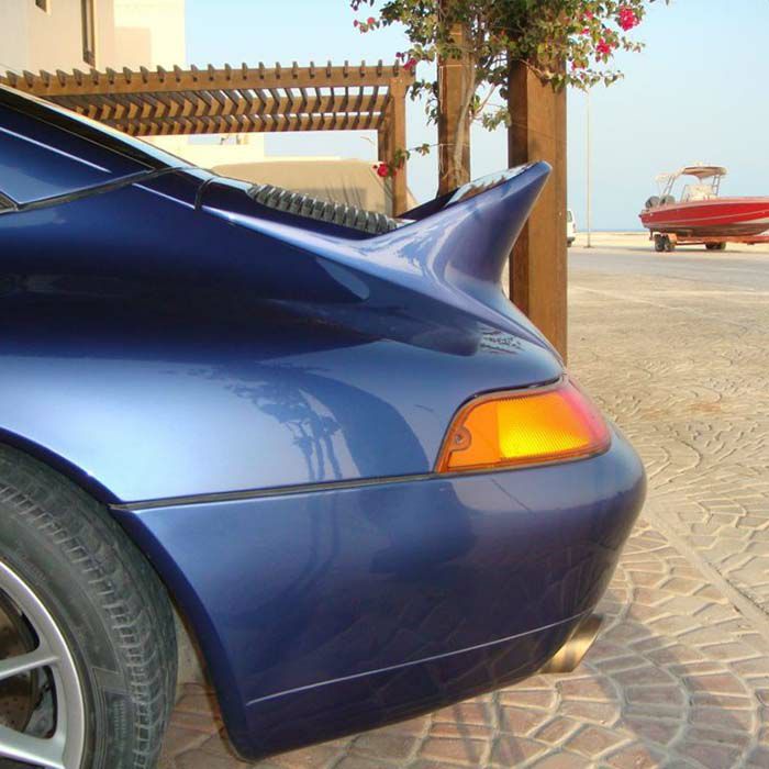 【楽天市場】ポルシェ 993 ファイバーグラス・クラシックダックテールスポイラー【Getty Design】：Auto-Parts 楽天市場店