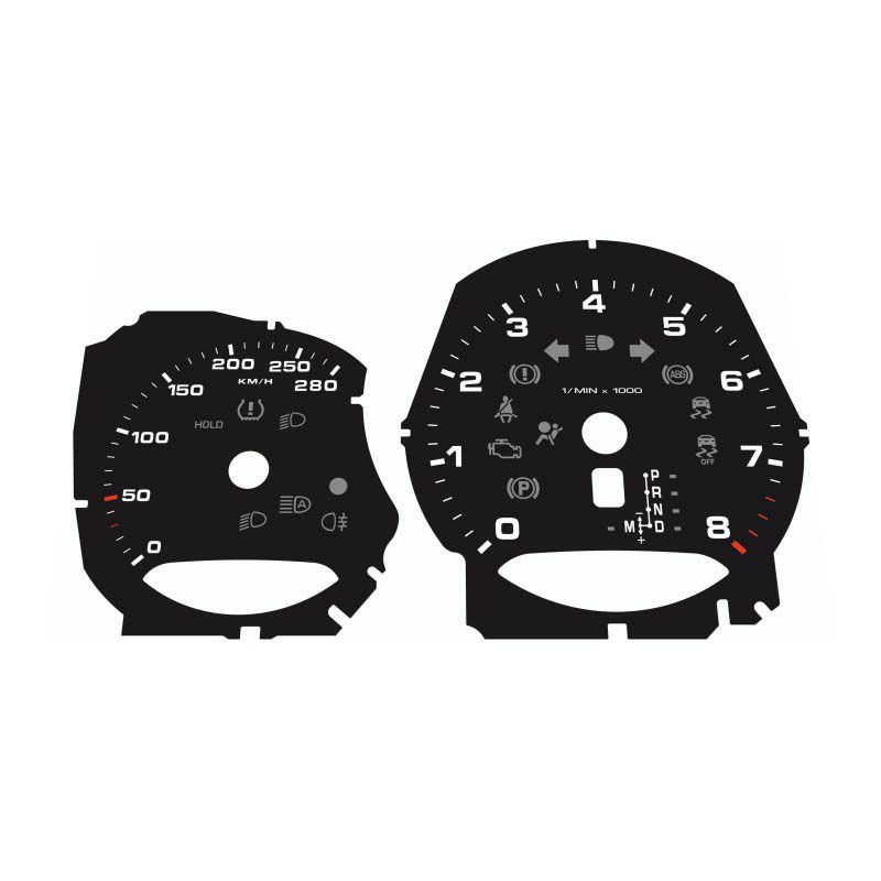 【楽天市場】ポルシェ 718ケイマン・ボクスター ブラック・メーターパネル(PDK)【Venoxy】：Auto-Parts 楽天市場店