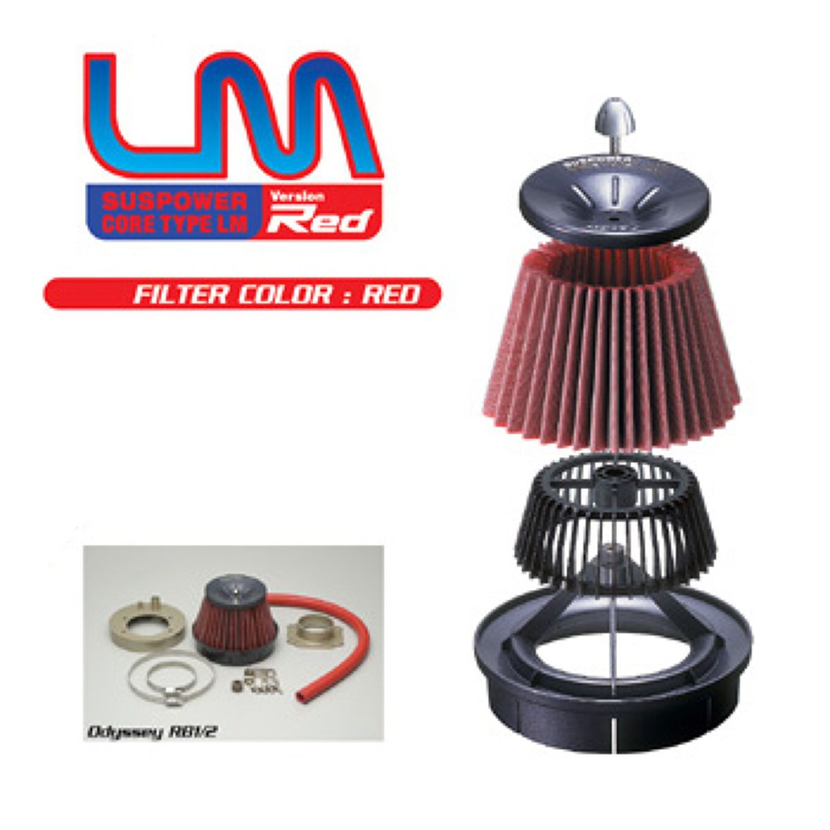 【楽天市場】BLITZ ブリッツ SUSパワー コアタイプLM RED E2 59180 スバル フォレスター レガシィB4 レガシィ ...