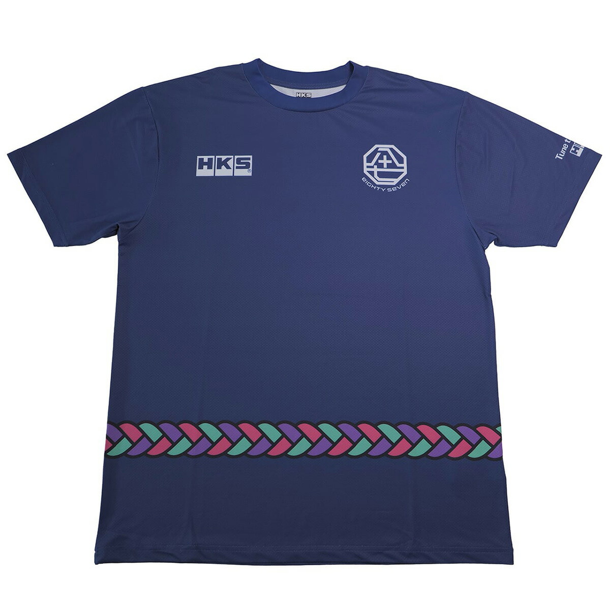 【楽天市場】HKS エッチケーエスTシャツ HAPPI L 51007-AK664 ブルー：オートバックス楽天市場店