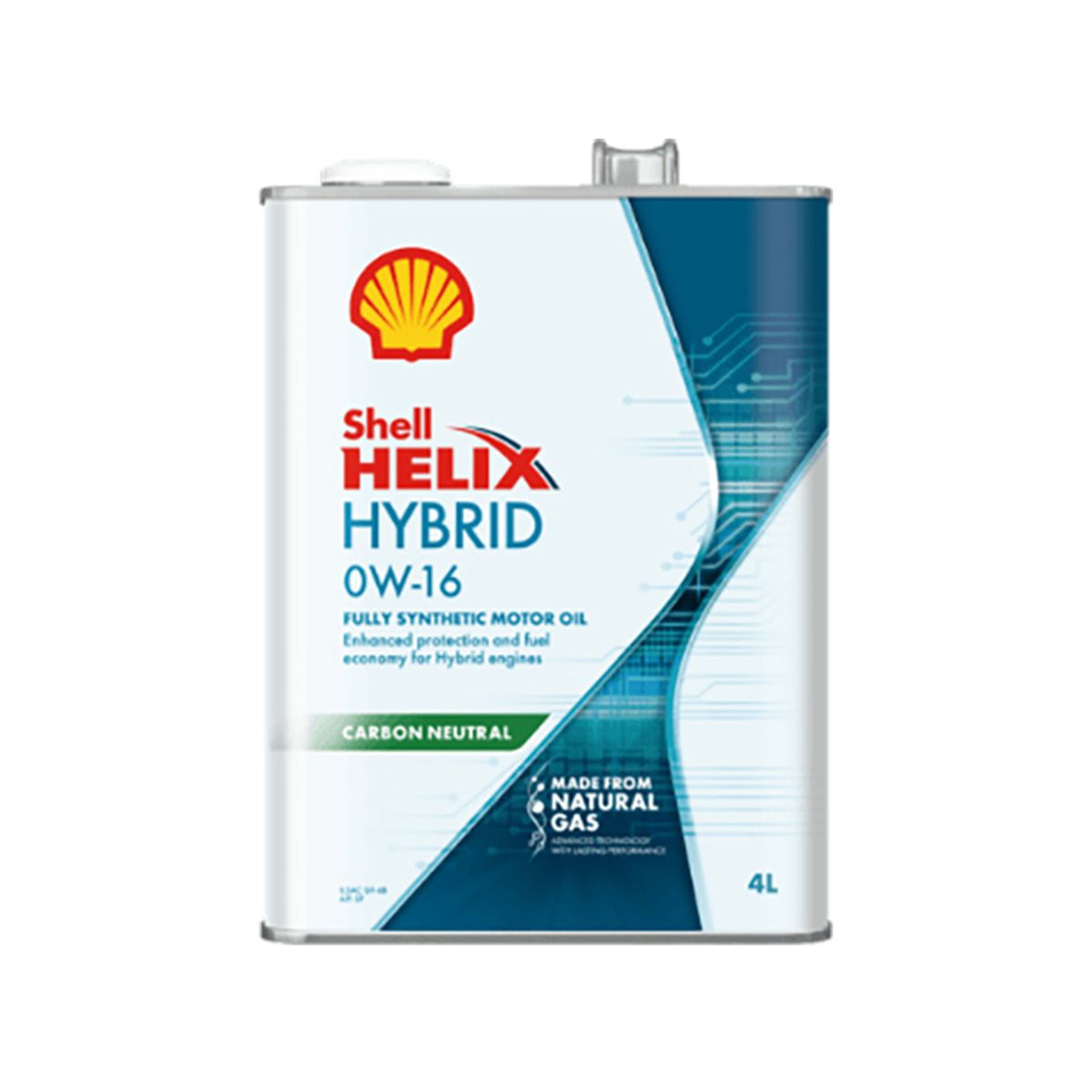 【楽天市場】【1日～最大2000円OFFクーポン】Shell HELIX HYBRID 0W-16/SP/GF-6B/4L 合成油：オート ...