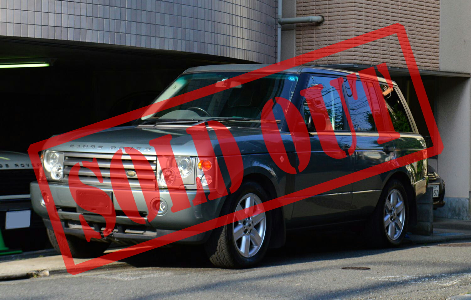 【楽天市場】【売約済み】'04 3rdレンジローバー L322 4.4 VOGUEジバニーグリーン'04 3rd RANGE ROVER ...