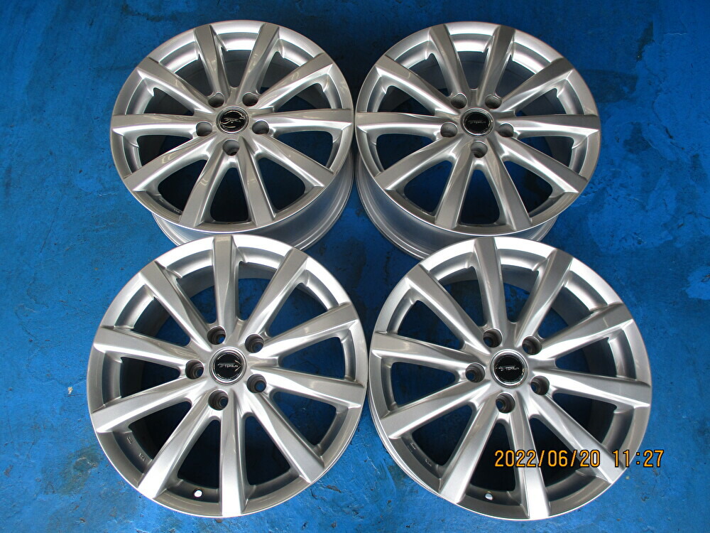 【楽天市場】中古4本☆国産車用（5H PCD114．3)TOPRUN A1817インチホイールのみ：オートリーダーズ 楽天市場店