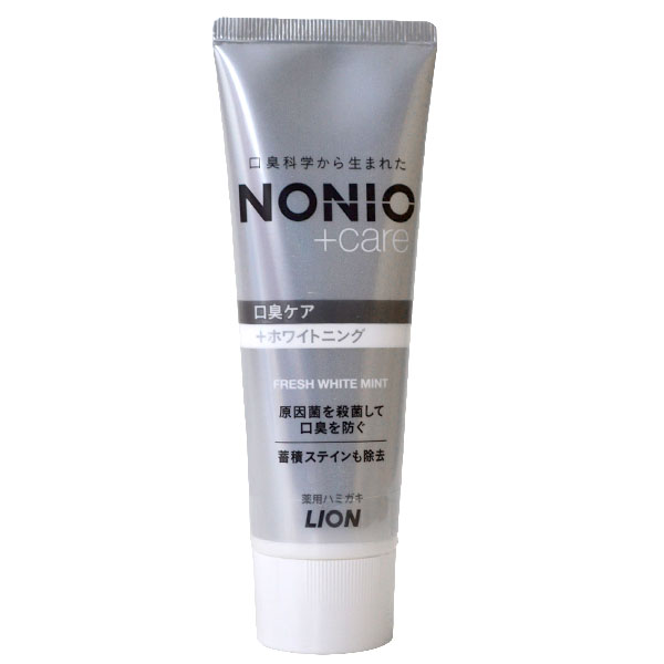 【楽天市場】NONIO(ノニオ) プラス ホワイトニング ハミガキ フレッシュホワイトミント 130g Plus whitening toothpaste：オートパーツエージェンシー