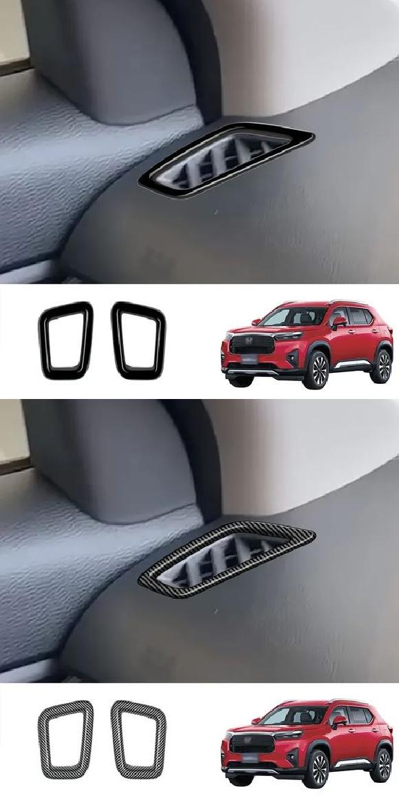 【楽天市場】適用: ホンダ WR-V WRV 2024 2025 ABS ブラック フロント ダッシュボード サイド エア コンディション ...