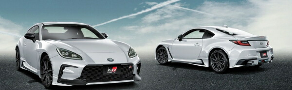 【楽天市場】TRD ティーアールディーTRD ティーアールディー GR86 ZN8 AT車 エアロパッケージ (標準マフラー付車) 未塗装 MS341-18009-NP / MS344 ...