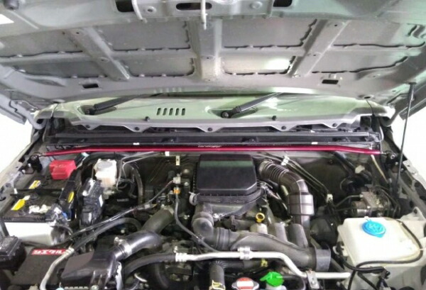 【楽天市場】タナベジムニー JB64W 1/2型・ジムニーシエラ JB74W 1型 SUSTEC ストラットタワーバープラス フロント：オートパーツ ダイレクト