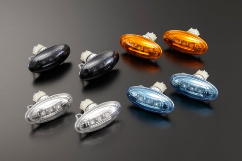 【楽天市場】ライツジムニー (JB23W) ※9型 LEDクリスタルサイドマーカー レンズカラー：スモーク：オートパーツ ダイレクト