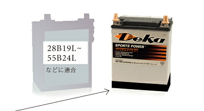 【楽天市場】デカ バッテリーDEKA バッテリー キャンピング車、オーディオ用サブバッテリー 【 105Ah 】 330×171×240 ...
