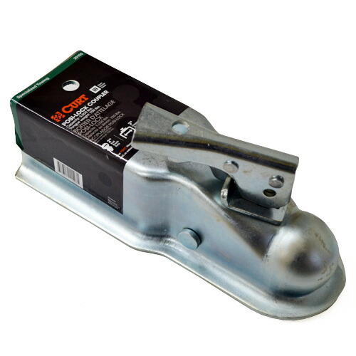 【楽天市場】【エントリーで最大P29倍】 CURT 正規品 クラス3 ポジロック トレーラーカプラー 3インチチャンネル 2インチボール用 ...