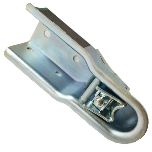 【楽天市場】【エントリーで最大P29倍】 CURT 正規品 クラス3 ポジロック トレーラーカプラー 3インチチャンネル 2インチボール用 ...