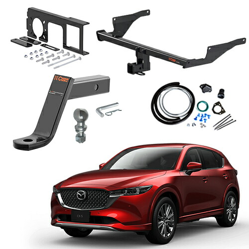 【楽天市場】ヒッチメンバー マツダ CX-5 KE型 KF型 2012年以降現行 2インチ角 配線フルセット CURT カート 正規品：オートプロズ 楽天市場店