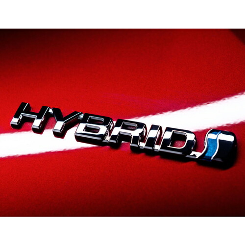 【楽天市場】北米仕様 トヨタ 純正品 50プリウス ”HYBRID” 北米車両限定リアエンブレム：オートプロズ 楽天市場店