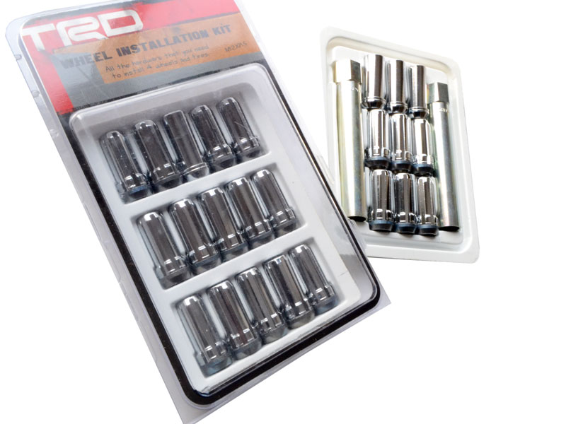 【楽天市場】USトヨタ 純正品 trd TRD 17インチフォージドホイール用 TRDラグナット ロックナットセット 4Runner 4 ...