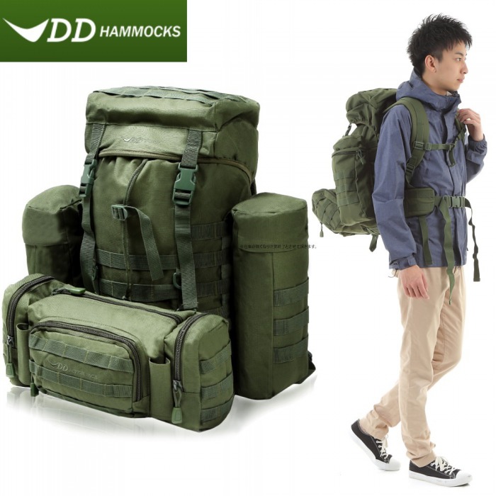 【楽天市場】(防水カバー付き) DD ハンモック DDベルゲン リュックサック DD Bergen Rucksack DD リュックDD ...