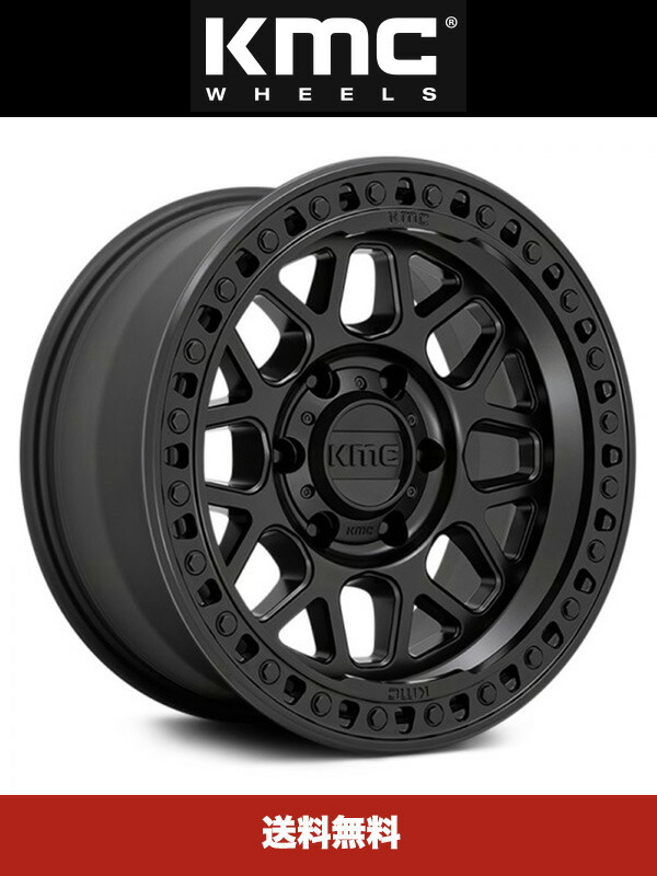 【楽天市場】トヨタランドクルーザープラド用KMC KM549 20x9J サテンブラック ホイール4本セット KMC KM549 20X9 ...