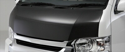 【楽天市場】ハイエース 200 ワイドボディ CARBONTEC ユーロカーボンボンネット カーボン製 クリア塗装済：Autostyle