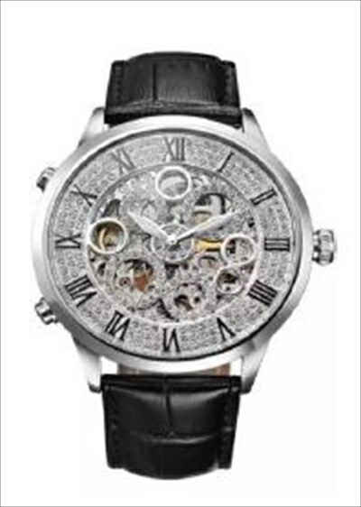 【楽天市場】ダベナ【正規品】腕時計 30936シリーズ 本体：シルバー/ベルト：黒：Autostyle