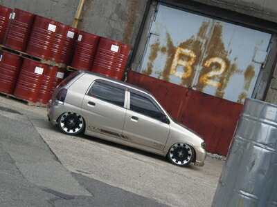 【楽天市場】ALTO HA23系 Competition Model (軽量TYPE) CLS サイドステップ 塗装済み：Autostyle