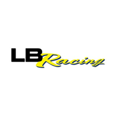 【楽天市場】LB-Racing Team Logo Sticker Msize Black：Autostyle