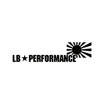 【楽天市場】LB-PERFORMANCE 日章 Sticker S Black：Autostyle