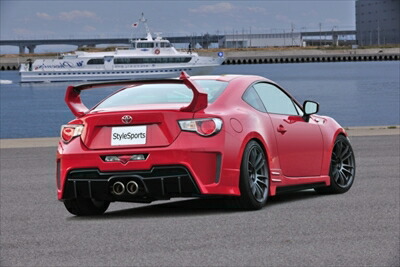 【楽天市場】86 ZN6 StyleSports リアバンパー FRP製：Autostyle