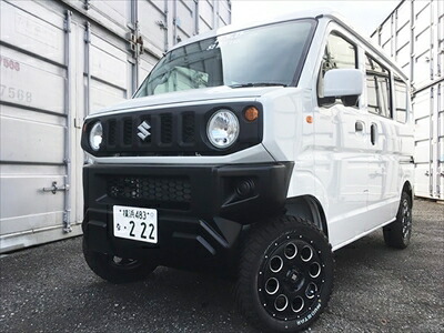 【楽天市場】DA17 エブリィ+ジムニー ジムリイフェイスキット FRP製：Autostyle