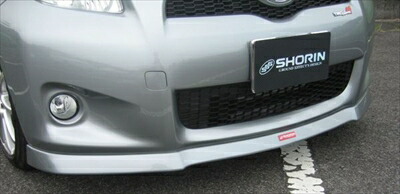 【楽天市場】NCP91 VITZ RS 後期 FRONT LIP SPOILER 素地 塗装済み：Autostyle