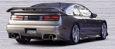 【楽天市場】フェアレディZ Z32 2by2 C-I リアハーフスポイラー 塗装済み：Autostyle