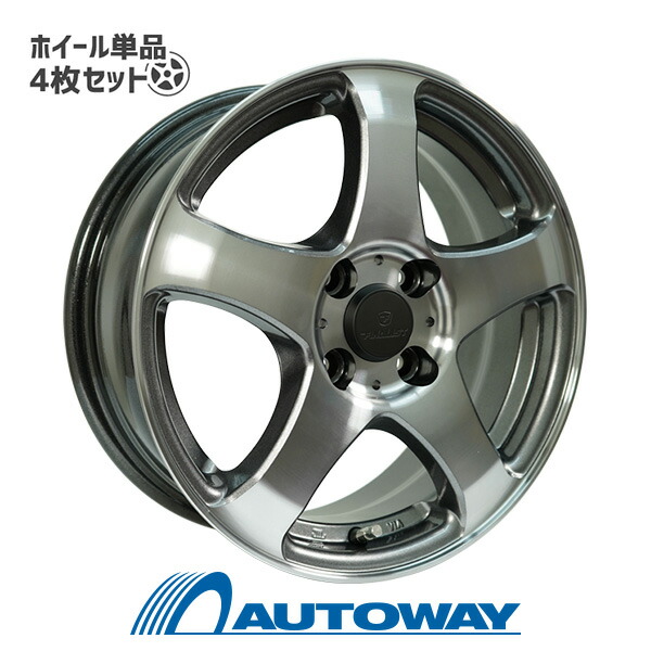 【楽天市場】【4枚セット】 FINALIST FZ-S5 14x4.5 +43 100x4 DC インチサイズ：14インチ リム幅：4.5 ...