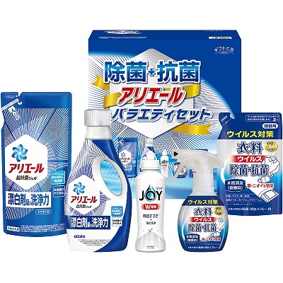 【楽天市場】ギフト工房 除菌抗菌・アリエールバラエティセット ABC-30J 内祝い お返し ギフトセット 出産内祝い 結婚内祝い お中元 ...