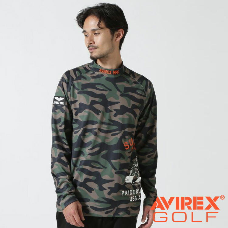【楽天市場】AVIREX 公式通販｜《GOLF WEAR》ノーズアート ラグラン Tシャツ(アビレックス アヴィレックス)メンズ 男性：AVIREX