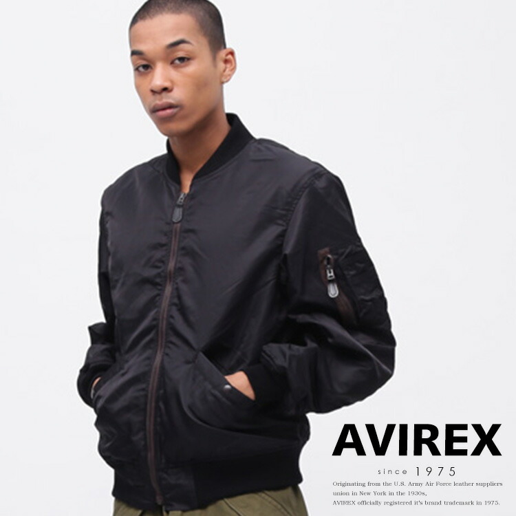 【楽天市場】AVIREX 公式通販｜《VINTAGE LINE》L-2 BLACK / L-2 ブラック (アビレックス アヴィレックス)メンズ 男性：AVIREX