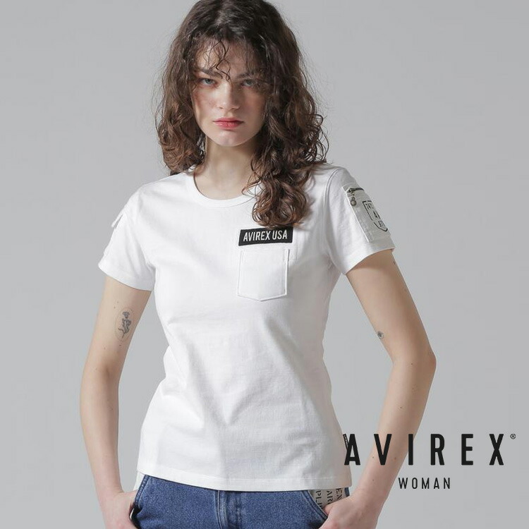 【楽天市場】AVIREX 公式通販 | ファティーグ T-シャツ/FATIGUE T-SHIRT(アビレックス アヴィレックス)レディース 女性（6123448/7834930002）：AVIREX