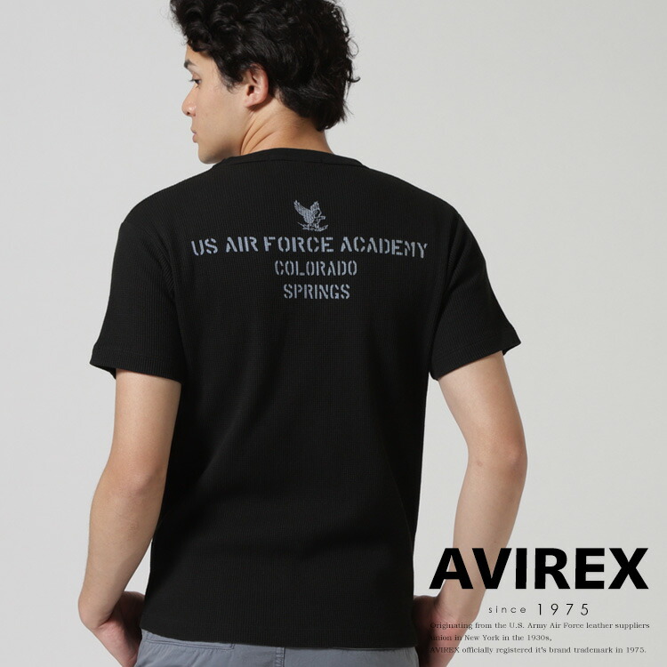 【楽天市場】AVIREX 公式通販｜MINI WAFFLE T-SHIRT / ミニワッフル 半袖Tシャツ(アビレックス アヴィレックス)メンズ 男性：AVIREX