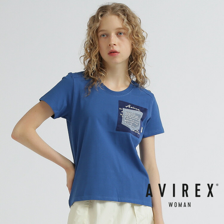 【楽天市場】AVIREX 公式通販｜《WOMEN’S》MILITARY ORGANDY POCKET T-SHIRT/ミリタリー オーガンジー ポケット Tシャツ(アビレックス アヴィレックス ...