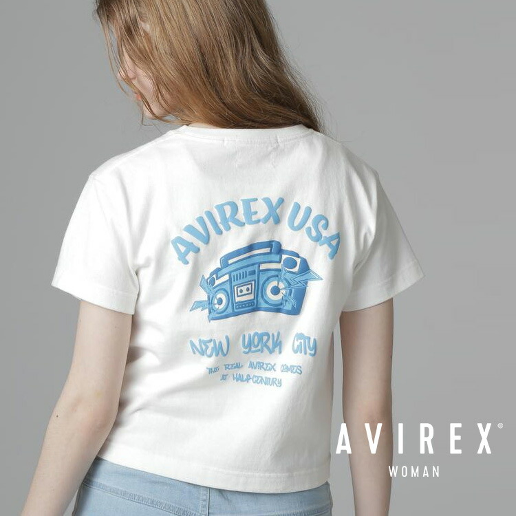 【楽天市場】AVIREX 公式通販｜FOAMINGT-SHIRT "AVIREX USA"/フォーミングTシャツ アヴィレックスUSA(アビレックス アヴィレックス)レディース 女性：AVIREX