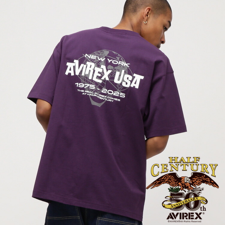 【楽天市場】AVIREX 公式通販｜AVIREX USA T-SHIRT / ロゴ 半袖Tシャツ(アビレックス アヴィレックス)メンズ 男性：AVIREX
