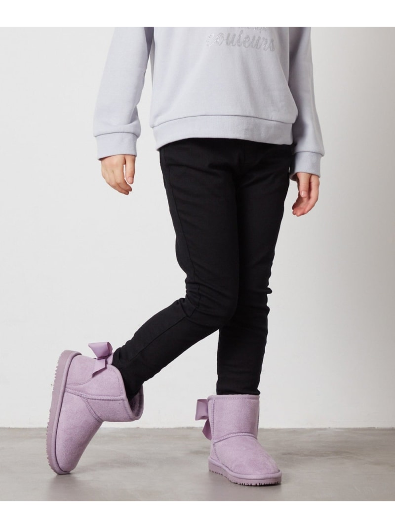 【楽天市場】【SALE／39%OFF】[140-150]裏起毛ストレッチスキニーパンツ a.v.v アー・ヴェ・ヴェ パンツ その他のパンツ グリーン ブラック【RBA_E】[Rakuten ...