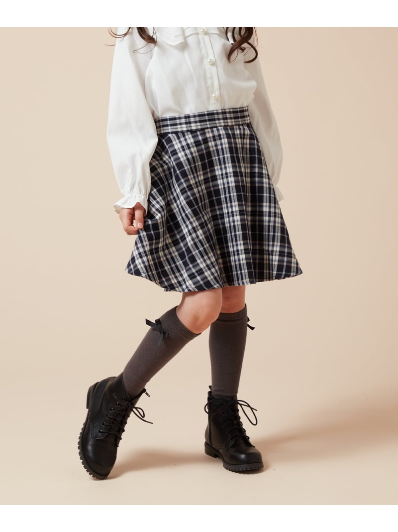 【楽天市場】【SALE／39%OFF】[140-150]フレアスカート a.v.v アー・ヴェ・ヴェ スカート ミニスカート ブラック【RBA_E】[Rakuten Fashion]：a.v.v