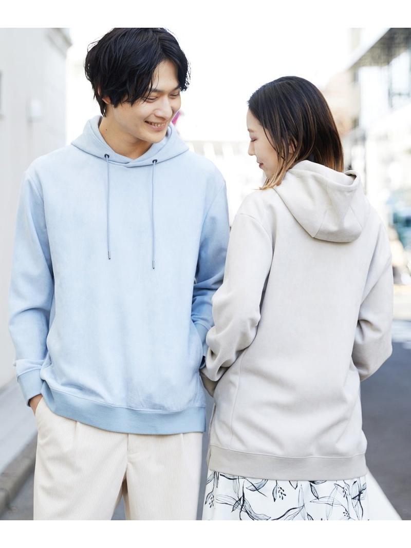 【楽天市場】【SALE／40%OFF】【ユニセックス/S-XXL】フェイクスエードプルオーバーパーカー a.v.v アー・ヴェ・ヴェ トップス ...