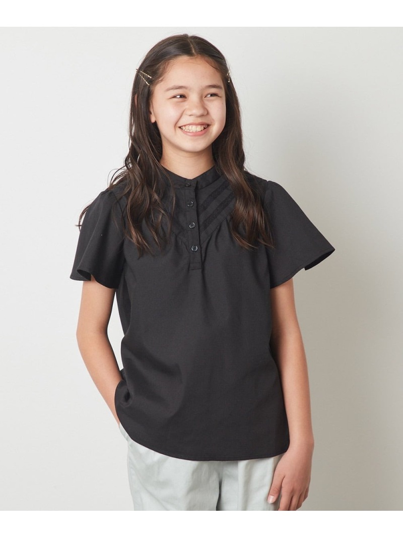 【楽天市場】【SALE／40%OFF】[140-150]袖フレアレースブラウス a.v.v アー・ヴェ・ヴェ トップス シャツ・ブラウス ホワイト ブラック【RBA_E】[Rakuten ...