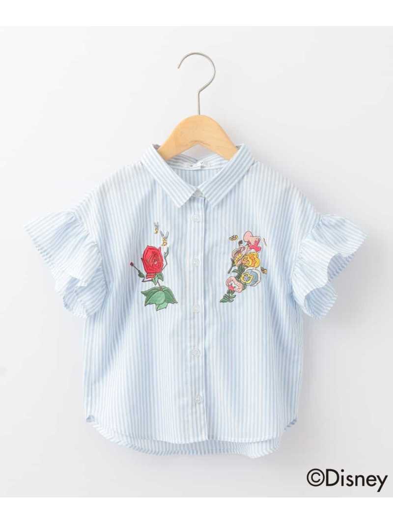 【楽天市場】【SALE／50%OFF】[100-130]【DISNEY ALICE】 花柄刺繍ストライプブラウス[WEB限定サイズ] a.v.v アー・ヴェ・ヴェ トップス シャツ・ブラウス ...