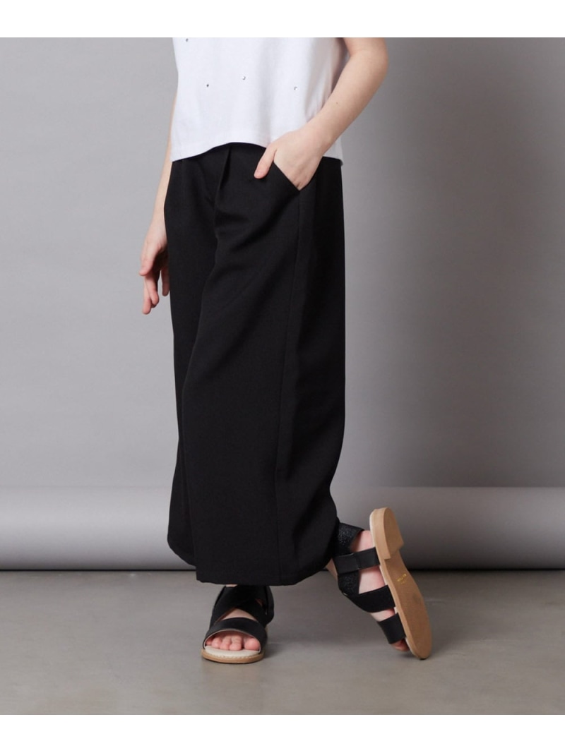 【楽天市場】【SALE／50%OFF】[100-130]ワイドパンツ a.v.v アー・ヴェ・ヴェ パンツ その他のパンツ グレー ブラック【RBA_E】[Rakuten Fashion]：a.v.v