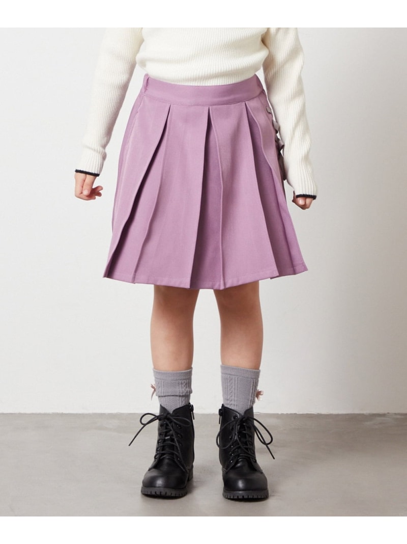 【楽天市場】【SALE／49%OFF】[140-150]サイドレースアップスカート a.v.v アー・ヴェ・ヴェ スカート ミニスカート パープル ベージュ【RBA_E】[Rakuten ...