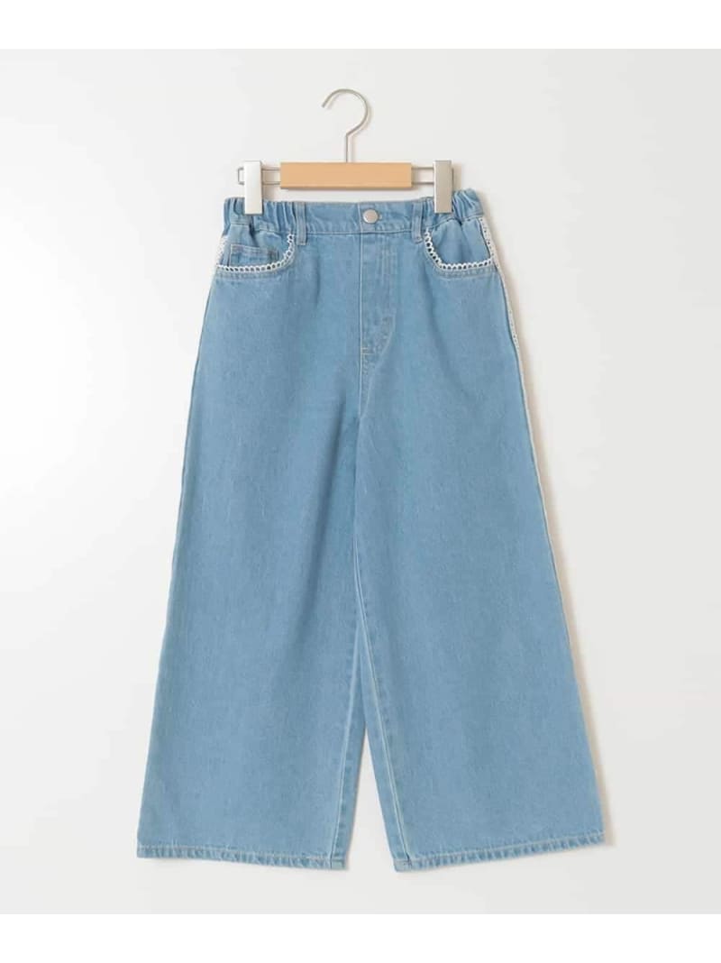 【楽天市場】[120-130]アソートデザインデニム a.v.v アー・ヴェ・ヴェ パンツ その他のパンツ ブラック ブルー【送料無料】[Rakuten Fashion]：a.v.v