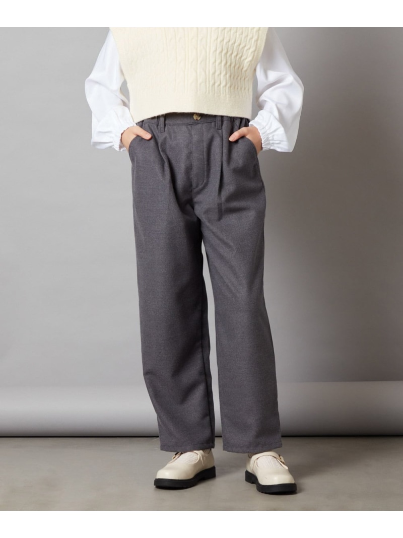 【楽天市場】【SALE／70%OFF】[140-150]タックテーパードパンツ a.v.v アー・ヴェ・ヴェ パンツ その他のパンツ ブラック グレー【RBA_E】[Rakuten ...