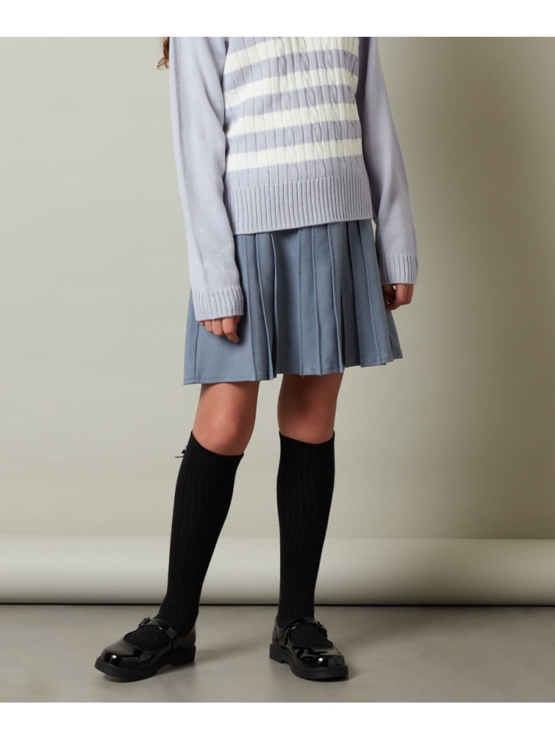 【楽天市場】【SALE／30%OFF】[140-150]プリーツスカート a.v.v アー・ヴェ・ヴェ スカート ミニスカート ブルー グレー ブラック【RBA_E】[Rakuten ...