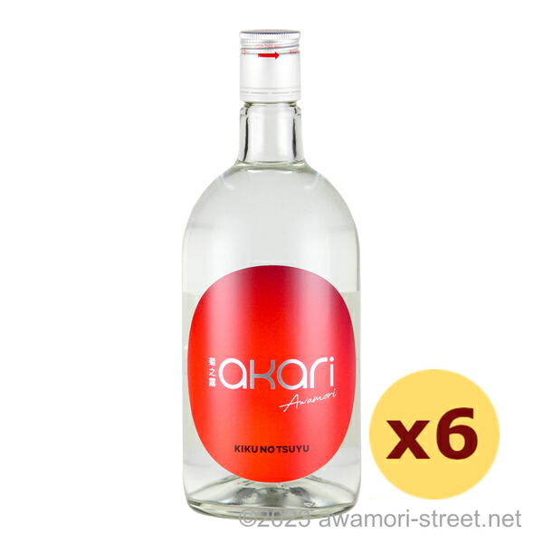 【楽天市場】泡盛 菊之露酒造 / 菊之露 akari 25度,720ml x 6本セット / 琉球泡盛 沖縄の蒸留酒 お中元 ギフト 家飲み 宅飲み お歳暮 お年賀 沖縄土産 母の日 父の日 ...