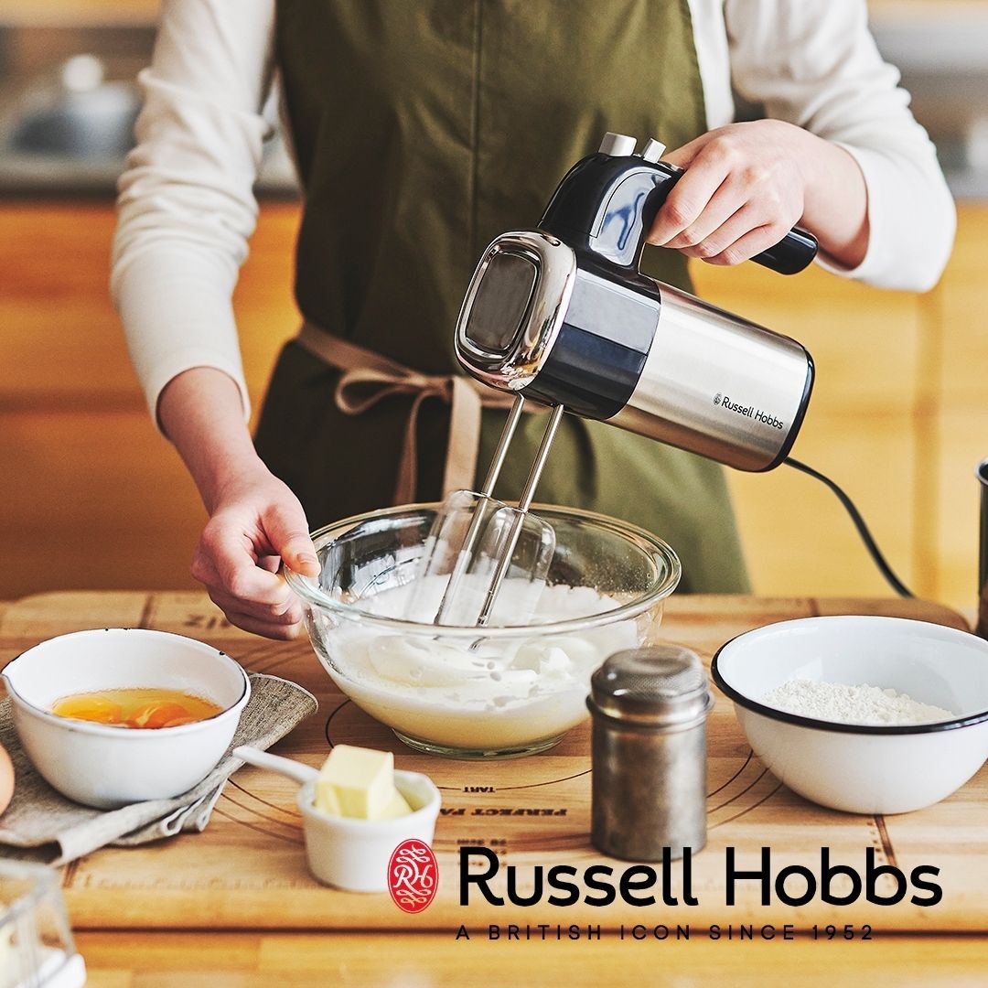 【楽天市場】【POINT10倍】Russell Hobbs（ラッセルホブス）ベーシックハンドミキサー【宅配便対象】 ミキサー 電動 シンプル ...